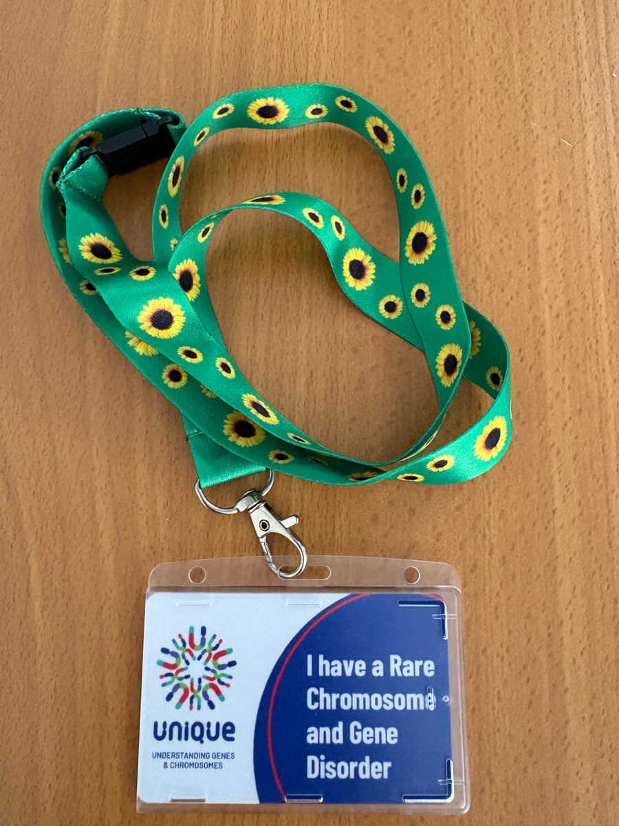Awareness card and sunflower lanyard – Unique Chromo Shop